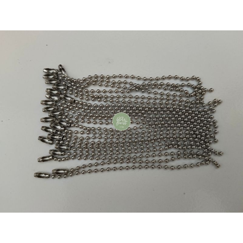 Jual (PER PCS) Gantungan Kunci Rantai Biji Lada/Biji Merica Panjang 10 ...
