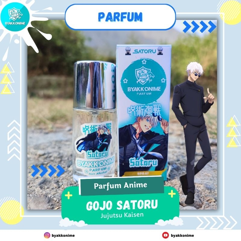 Jual JUJUTSU KAISEN PARFUM (20ml) - Perfume Gojo Satoru Jujutsu Kaisen ...