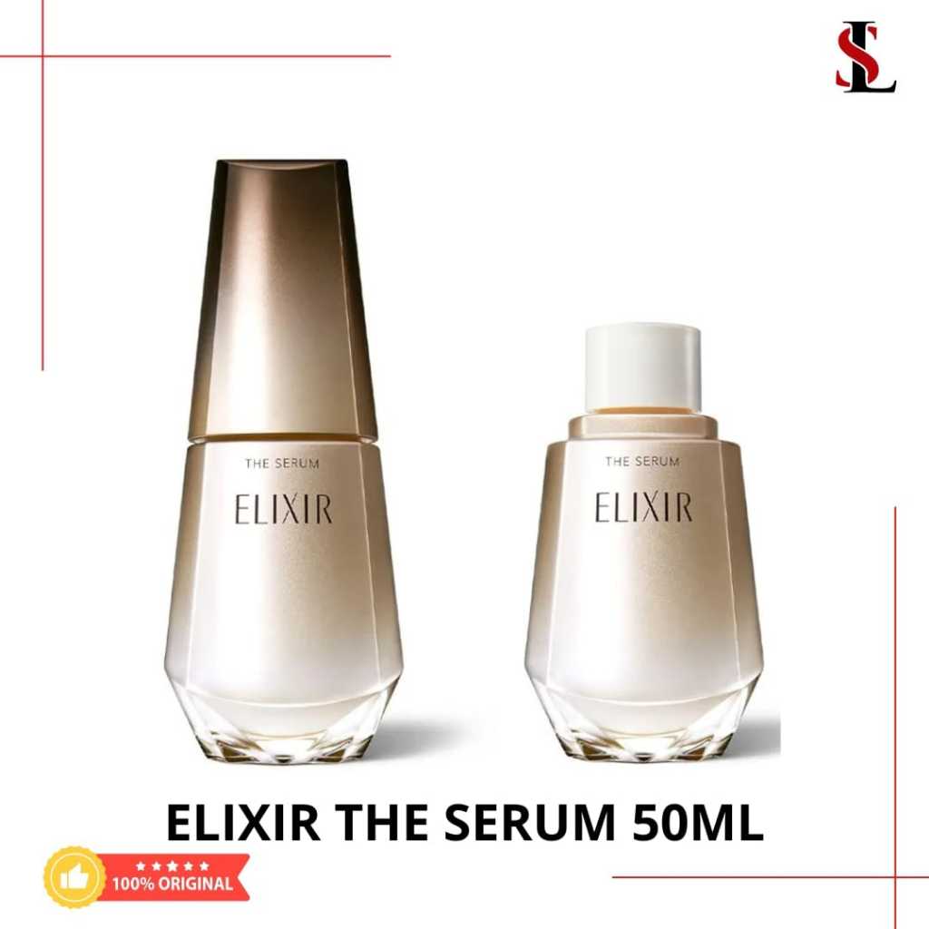 Jual Elixir the serum 50ml anti aging care serum original Japan ...