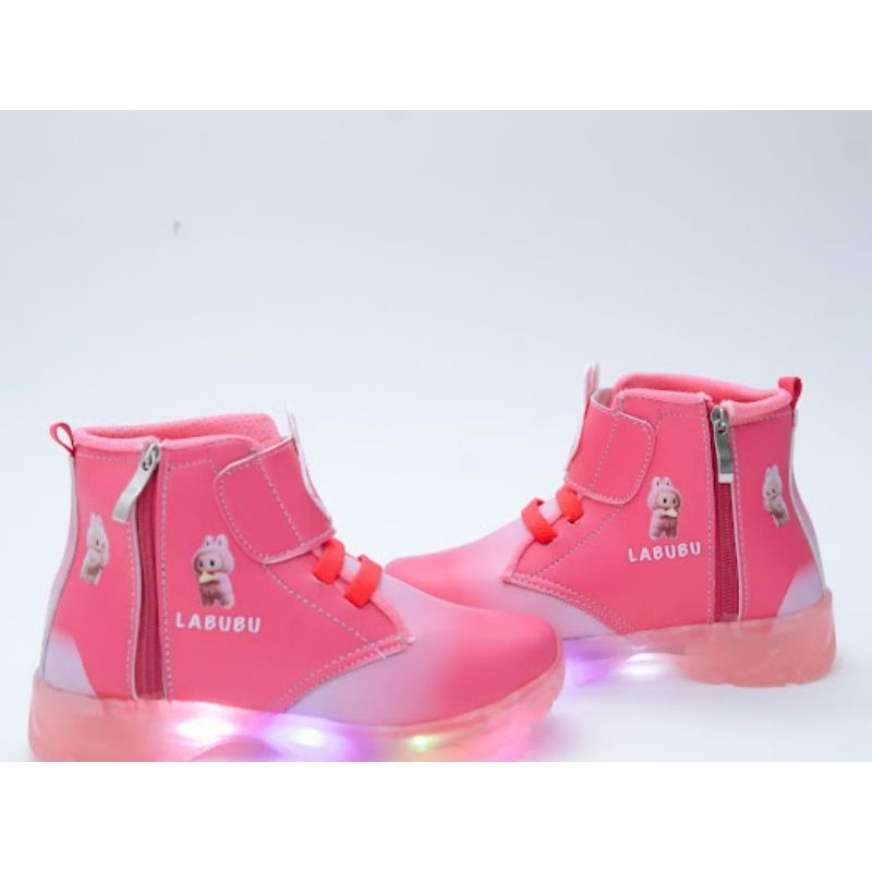 Jual sepatu little bot labubu terbaru motif trening kekinian | Shopee ...