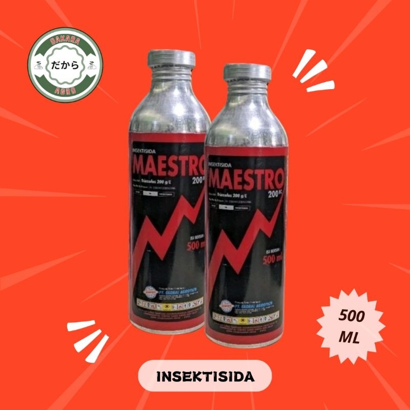 Jual INSEKTISIDA MAESTRO 200 EC (TRIAZOFOS 200 EC) KEMASAN 500ML ...