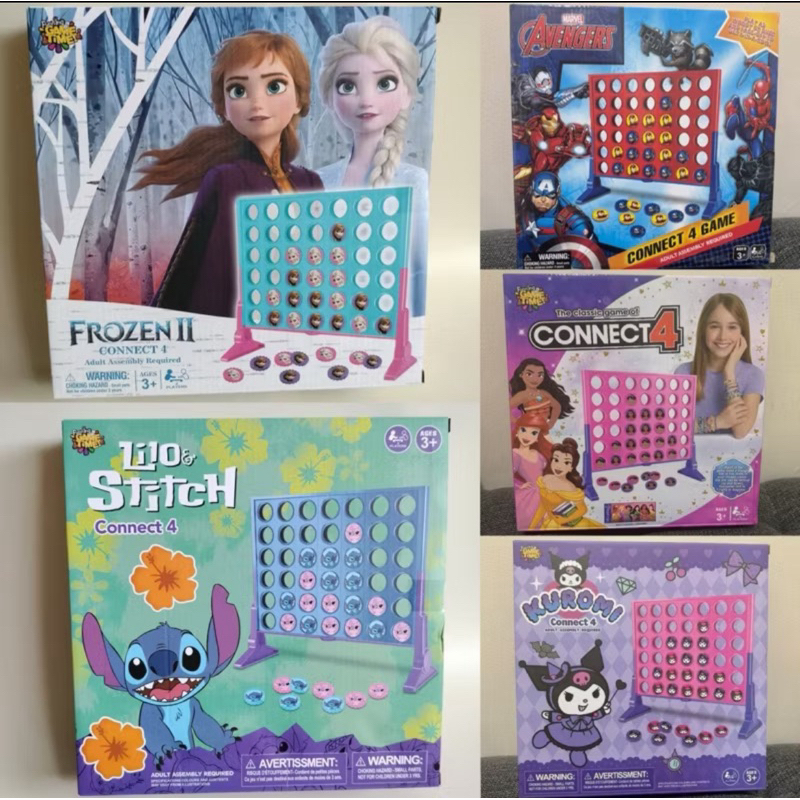 Jual disney theme Connect Four 4 Tic Tac Toe 4 Hubungkan 4 Four in A ...