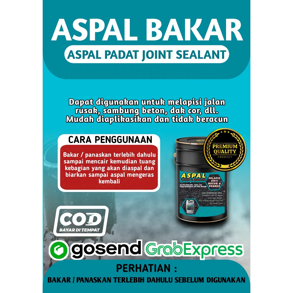 Jual ASPAL BAKAR 20KG PEREKAT BETON DAN SAMBUNGAN JALAN | Shopee Indonesia