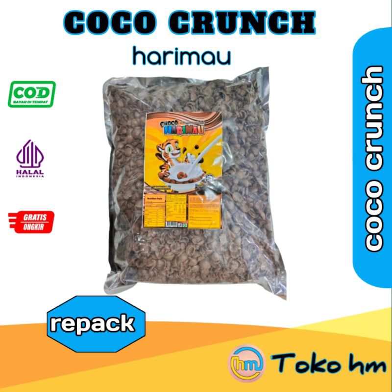 Jual COCO CRUNCH 100 gr dan 250 gr | CHOCO HARIMAU | KOKO KRUNCH | COCO ...