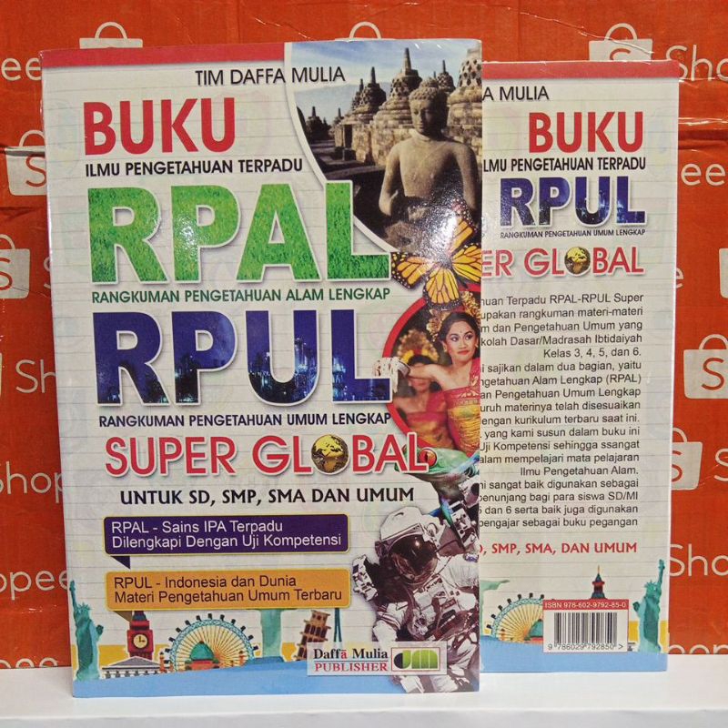 Jual Buku Ilmu Pengetahuan Terpadu RPAL & RPUL Super Global | Shopee ...