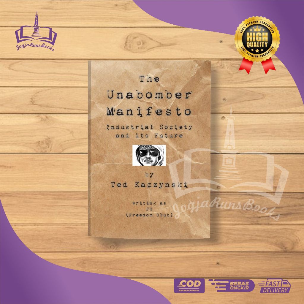 Jual The Unabomber Manifesto By Ted Kaczynski ( English ) | Shopee Indonesia