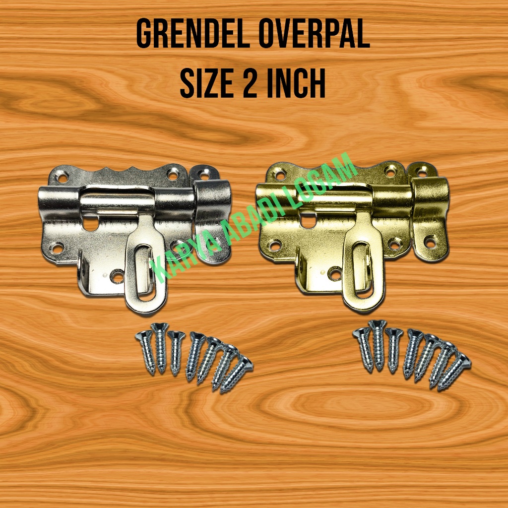 Jual Grendel Overpal Ukuran 2 Inch | Shopee Indonesia