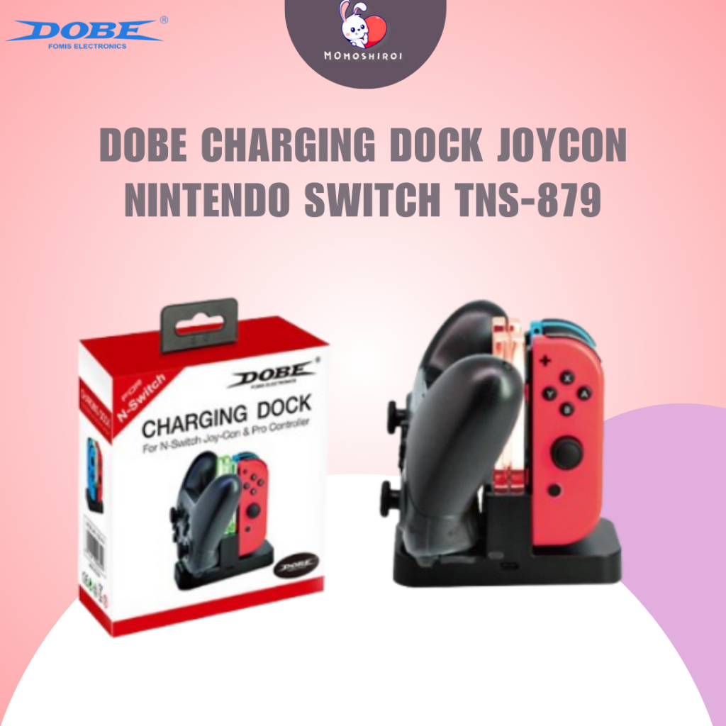 Jual Dobe Charging Dock Joycon & Pro Controller Joy Con Pad Nintendo Switch TNS-879 | Shopee ...