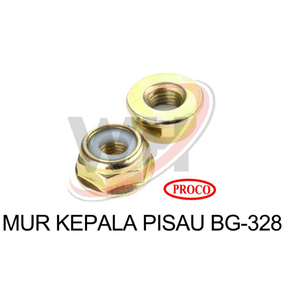 Jual PROCO MUR Kepala Pisau Cutter Fixing Nut BG-328 Mesin Potong ...