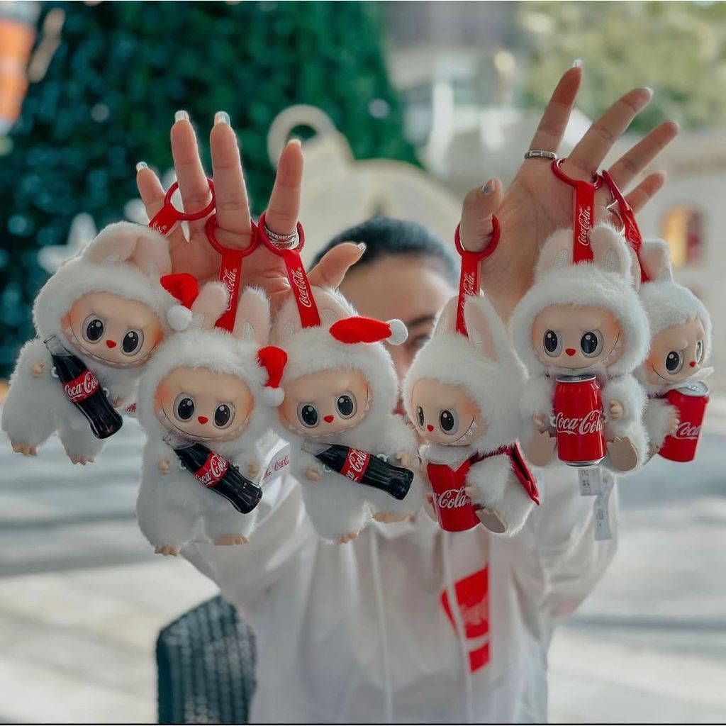 Jual READY INSTANT 1000% ORI POPMART LABUBU V3 The Monster COCA COLA ...