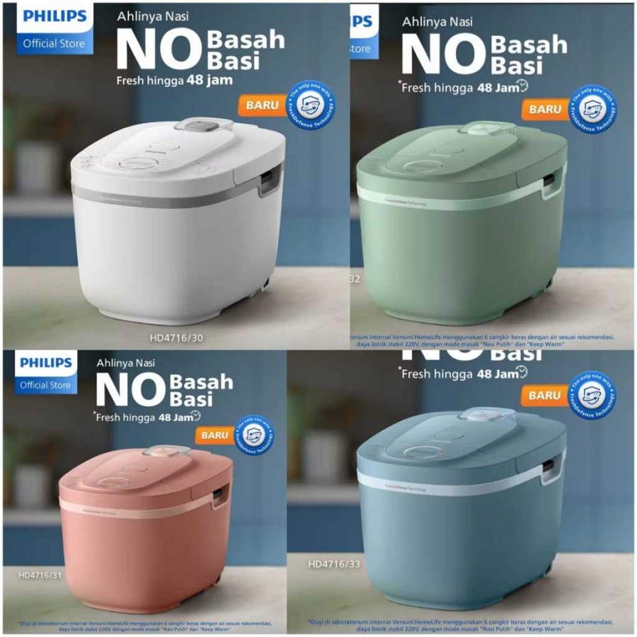 Jual Philips HD 4716 1,8 Liter fresh difense - Rice Cooker 3000 Digital Series HD4716 18 Menu ...