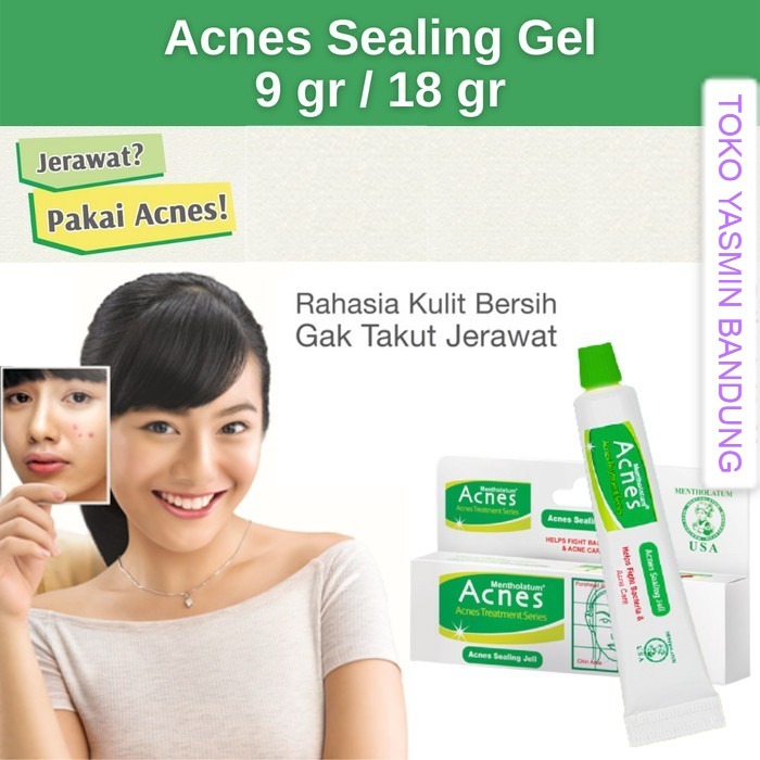 Jual Acnes Sealing Jell ( 9gr / 18GR) (Reduce skin redness from acne ...