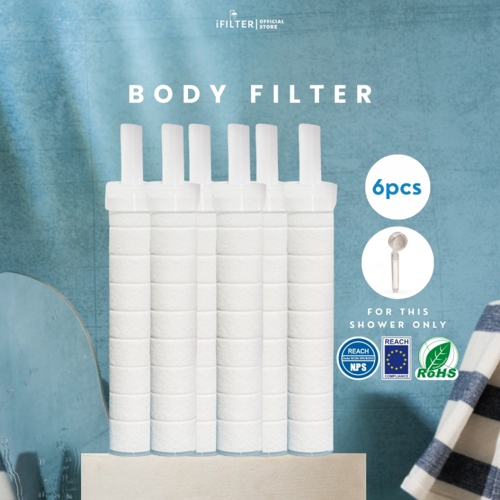 Jual iFILTER - Body Filter 6 pcs (for Crystal Shower) | Shopee Indonesia