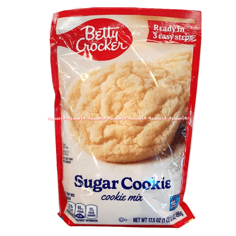 Jual Betty Crocker 496gr Sugar Cookie Mix Premix Instant Tepung Kue ...