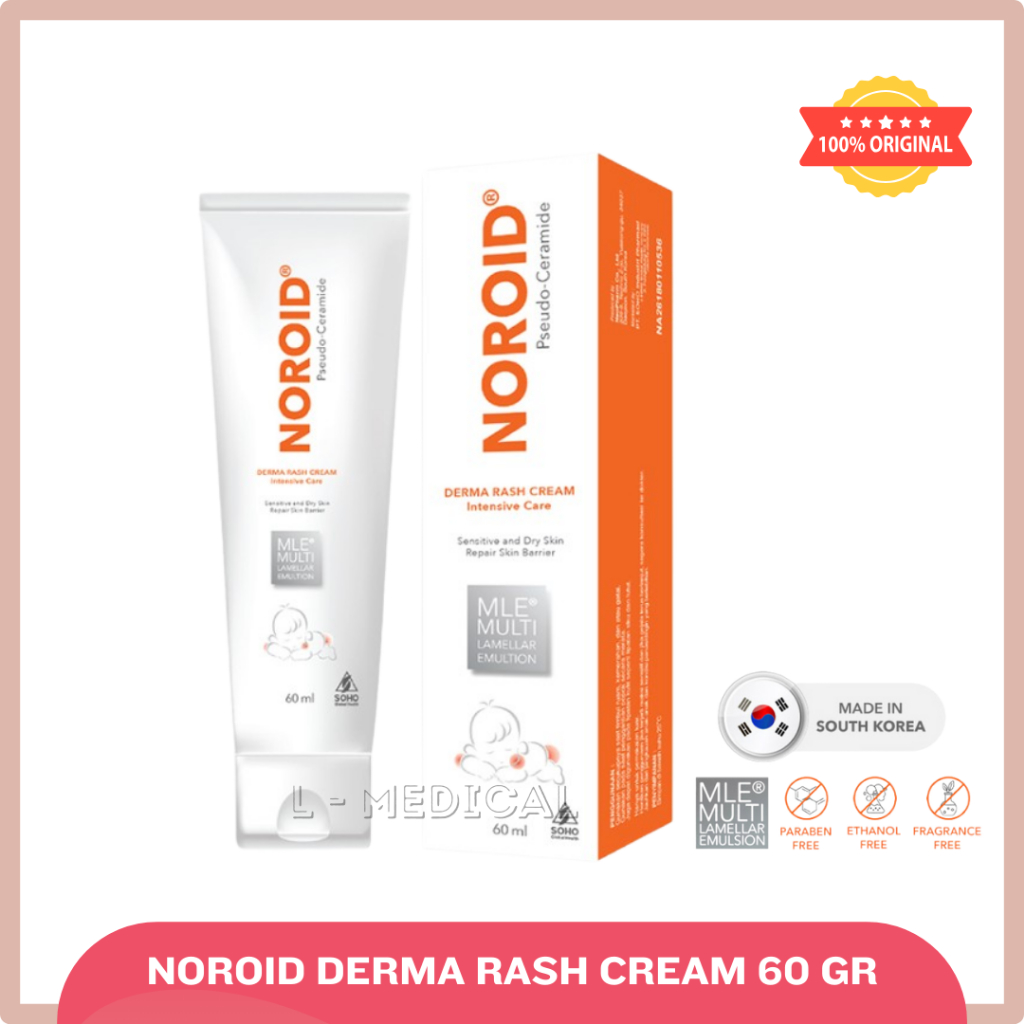 Jual NOROID DERMA RASH CREAM 60 ML | Shopee Indonesia