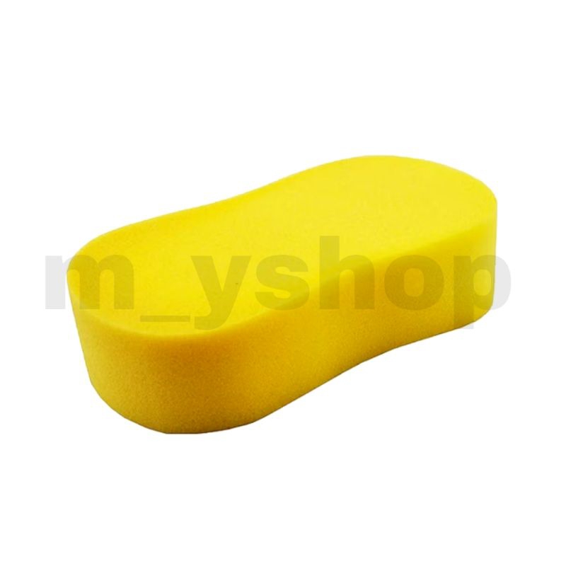 Jual TERMURAH spon cuci mobil motor piring kuning model 8 spon tebal ...