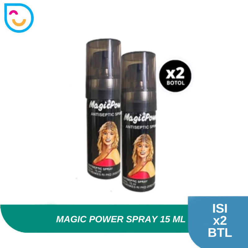 Jual Bundling Tisu Magic Power Spray 15 ml x 2 Botol Tissue Magic Sprey ...