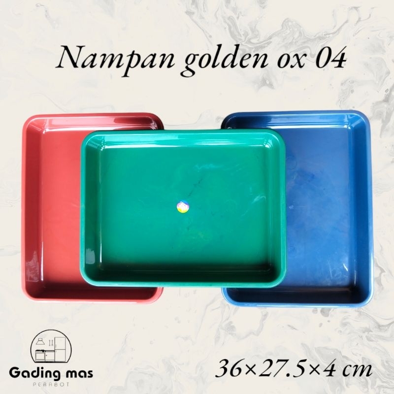 Jual GOLDEN OX NAMPAN 04 / NAMPAN PERSEGI PANJANG / NAMPAN PLASTIK ...