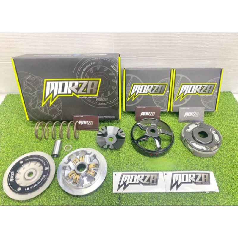 Jual MORZA RACING AEROX / NMAX / XMAX /ADV /VARIO CVT FULL SET PULLEY ...