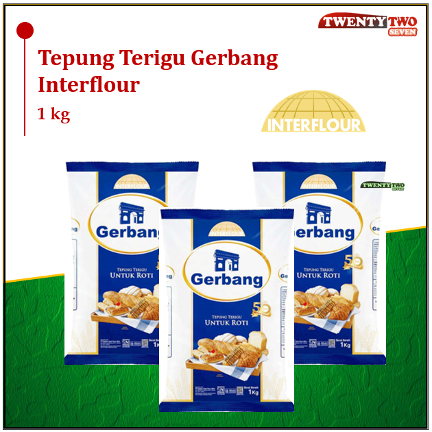 Jual Gerbang Tepung Terigu Roti Serbaguna Cocok untuk Baking Cooking ...