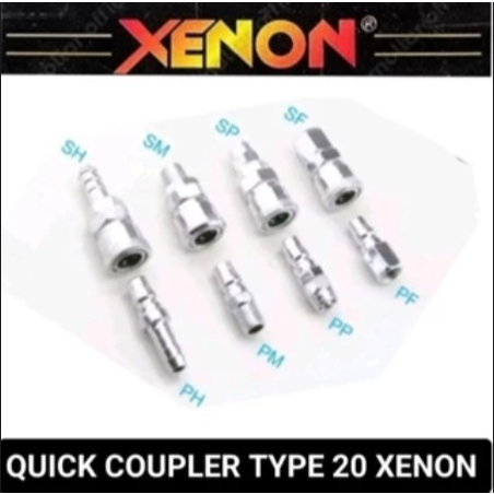 Jual XENON QUICK COUPLER TYPE 20 | Shopee Indonesia