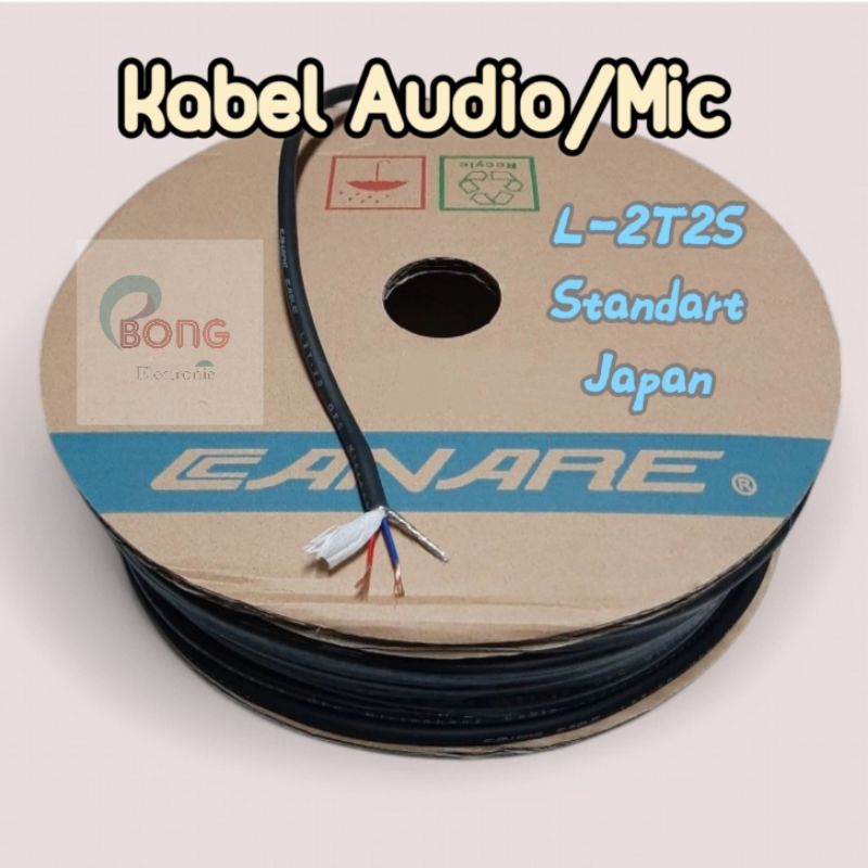 Jual Kabel Audio / Mic 1 Roll / 100 yard ( -+ 80 Meter) Canare Standar ...