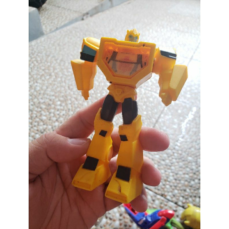 Jual ACTION FIGURE ROBOT TRANSFORMERS MCDONALD'S BUMBLEBEE OPTIMUS ...