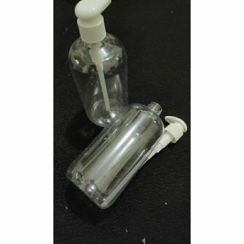 Jual Botol Plastik PET 250 Ml oval Bening Tutup Pump Lotion | Shopee Indonesia