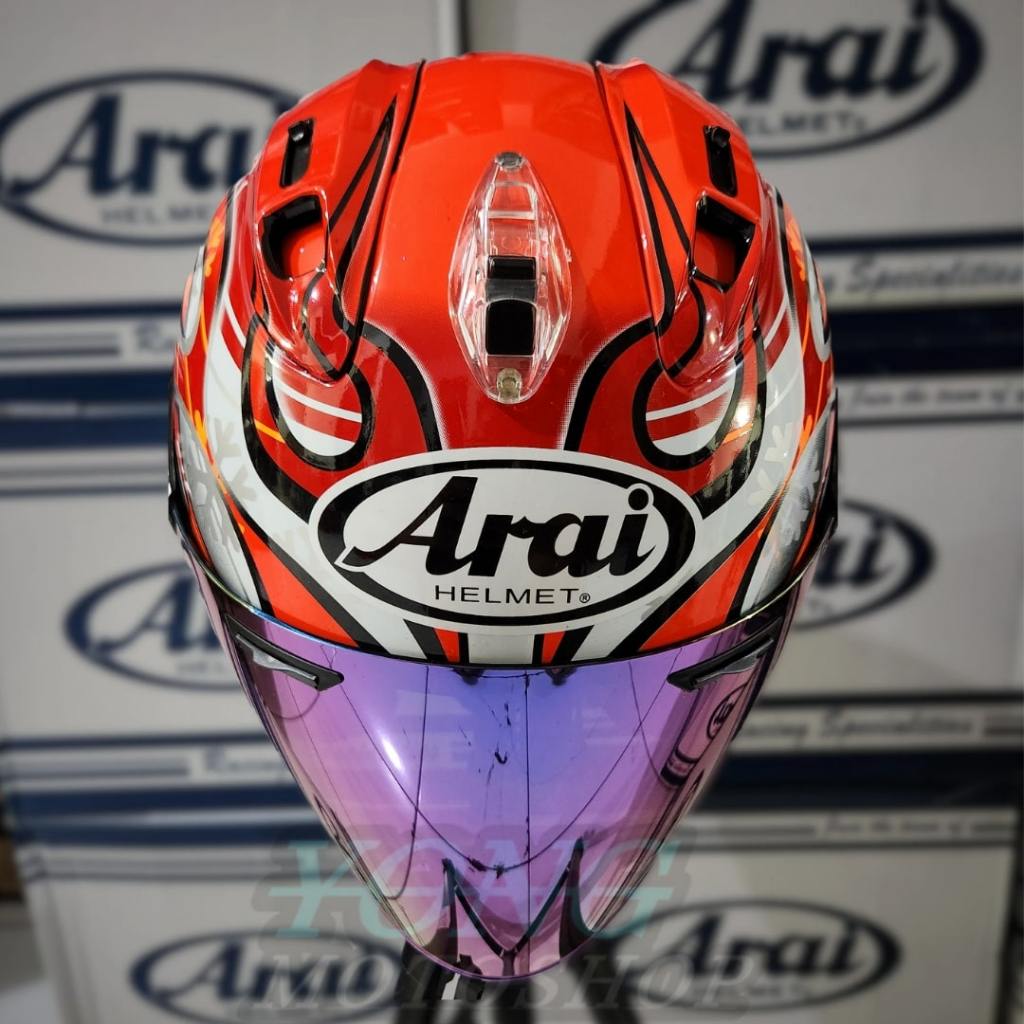 Jual HELM COPY HAGA GP RAM 5 1:1 COPY AR*I NOT SCOOT TSR Half Face ...
