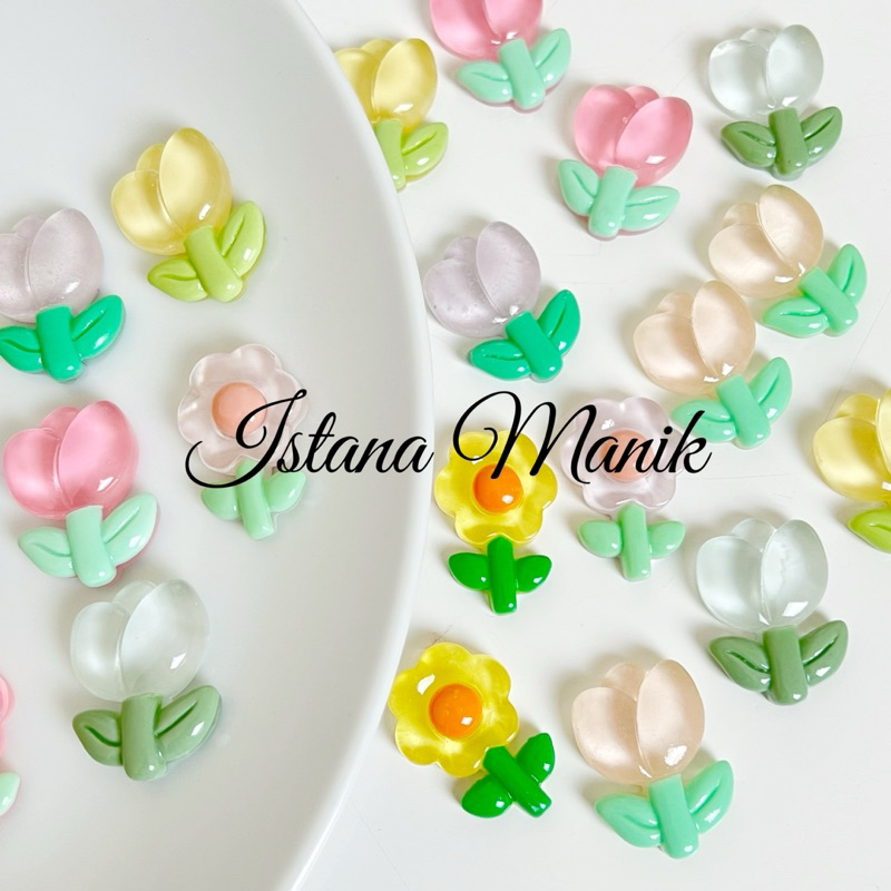 Jual Resin Clay Bunga Tulip Bunga Sunflower Bening | Shopee Indonesia