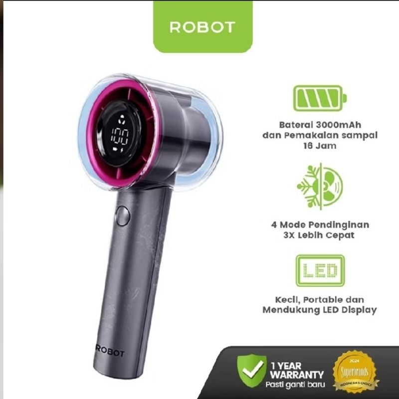 Jual ROBOT Kipas Mini Portable RT-BF26 Kipas Angin Mini Portable ...