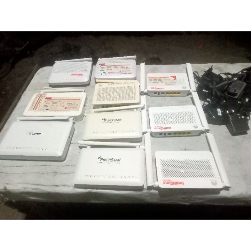 Jual router modem 10 unit + Adptor | Shopee Indonesia