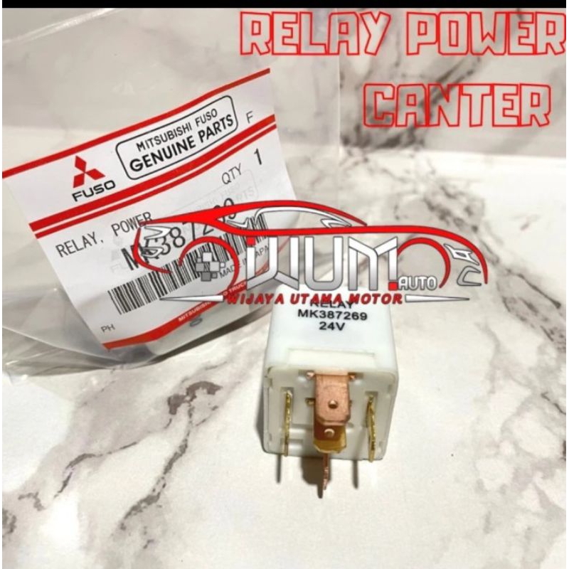 Jual relay power 24v kaki 5 canter ps110 ps125 original | Shopee Indonesia