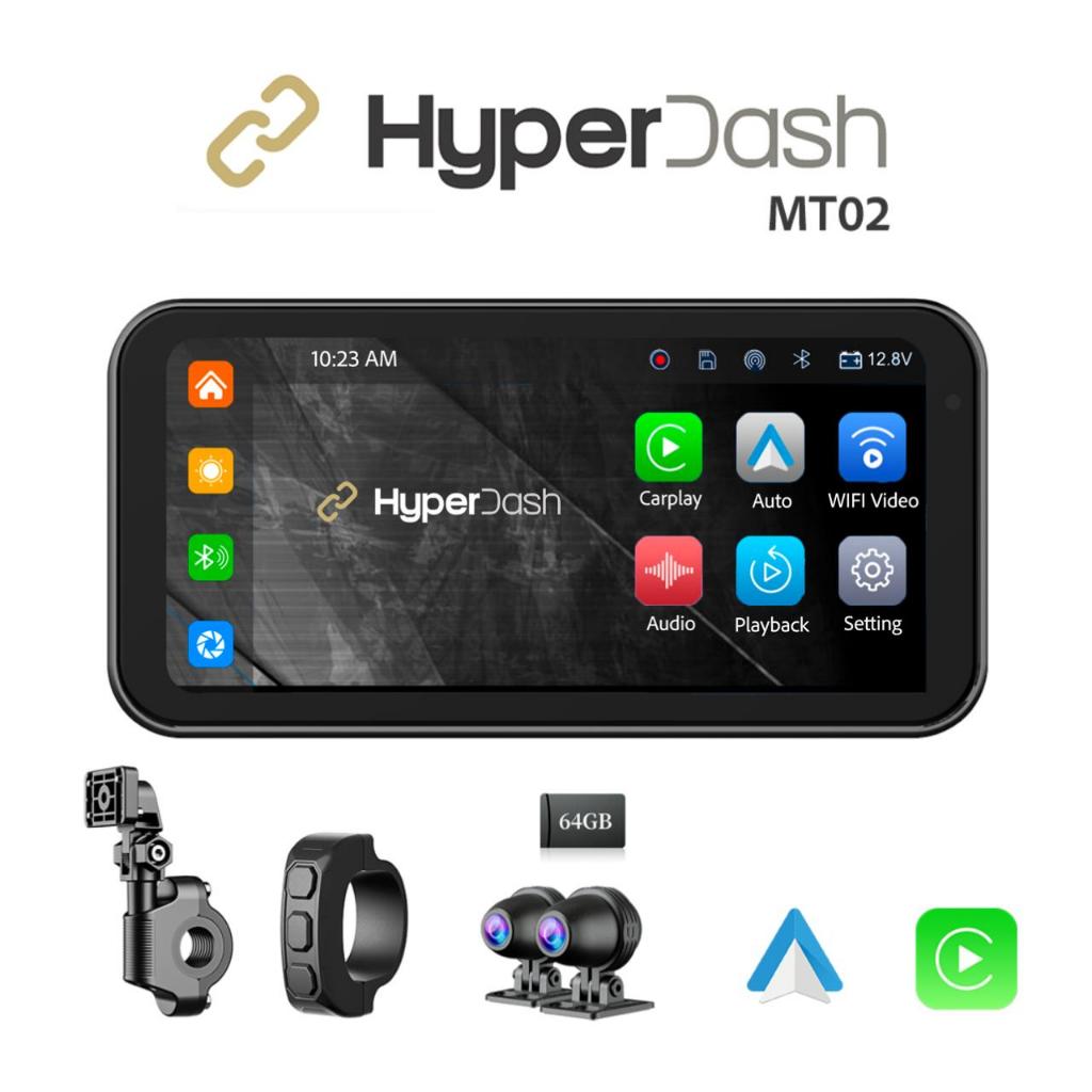 Jual HyperDash MT02 APPLE CARPLAY | ANDROID AUTO | TPMS | DASHCAM SONY | Shopee Indonesia