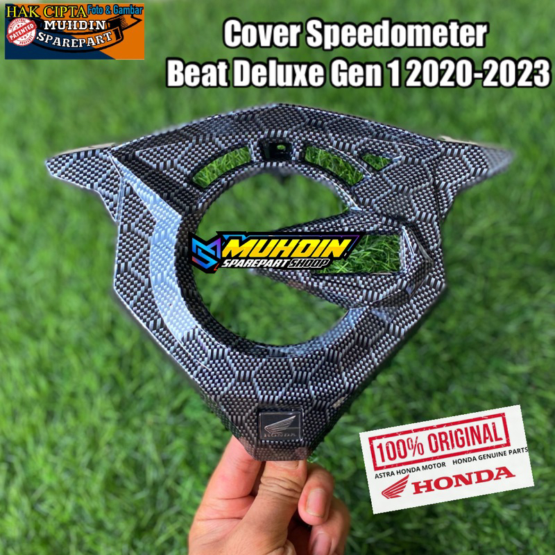 Jual Cover tutup speedometer Beat New deluxe K1A carbon Wtp Hexagon ...