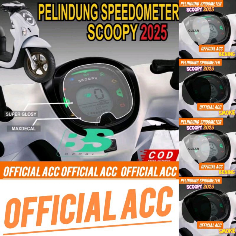 Jual STIKER PELINDUNG SPIDOMETER SPEEDOMETER SCOOPY 2025 STICKER SPIDO ...