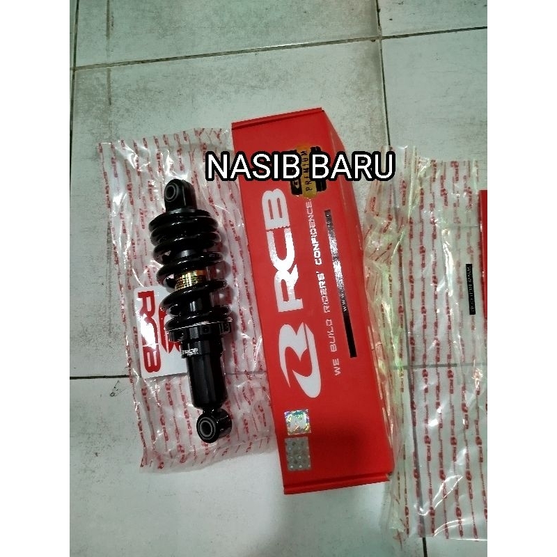 Jual shockbreaker monoshock RCB type M2 line Satria 2 tak black series ...