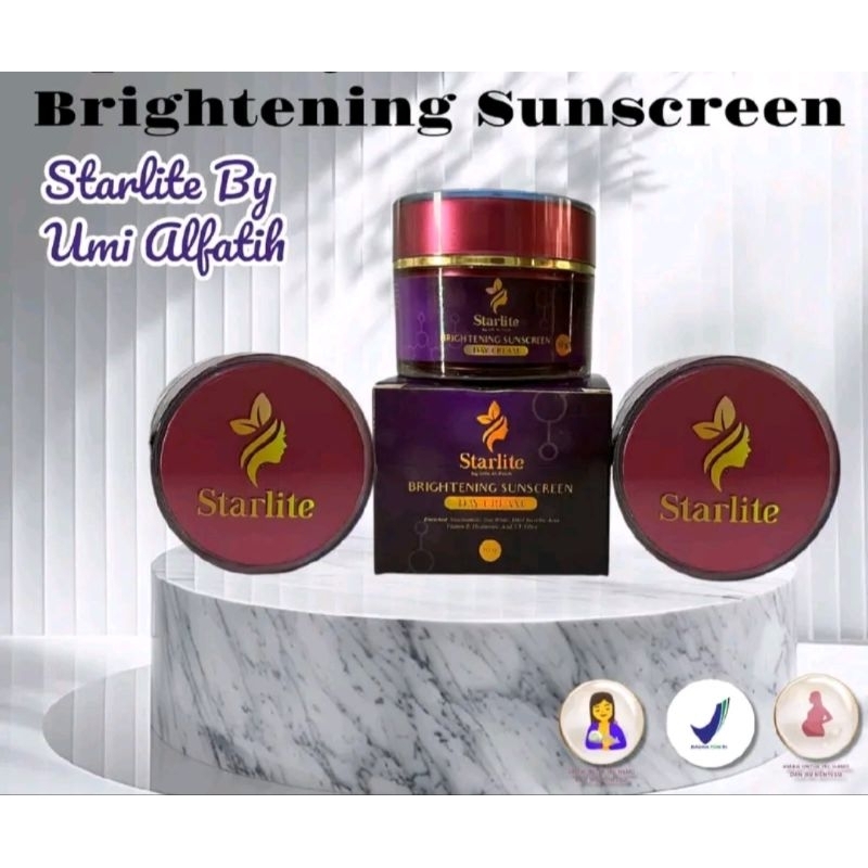 Jual Sunscreen Cusion Spf 50 Starlite (DAY CREAM) Ungu | Shopee Indonesia