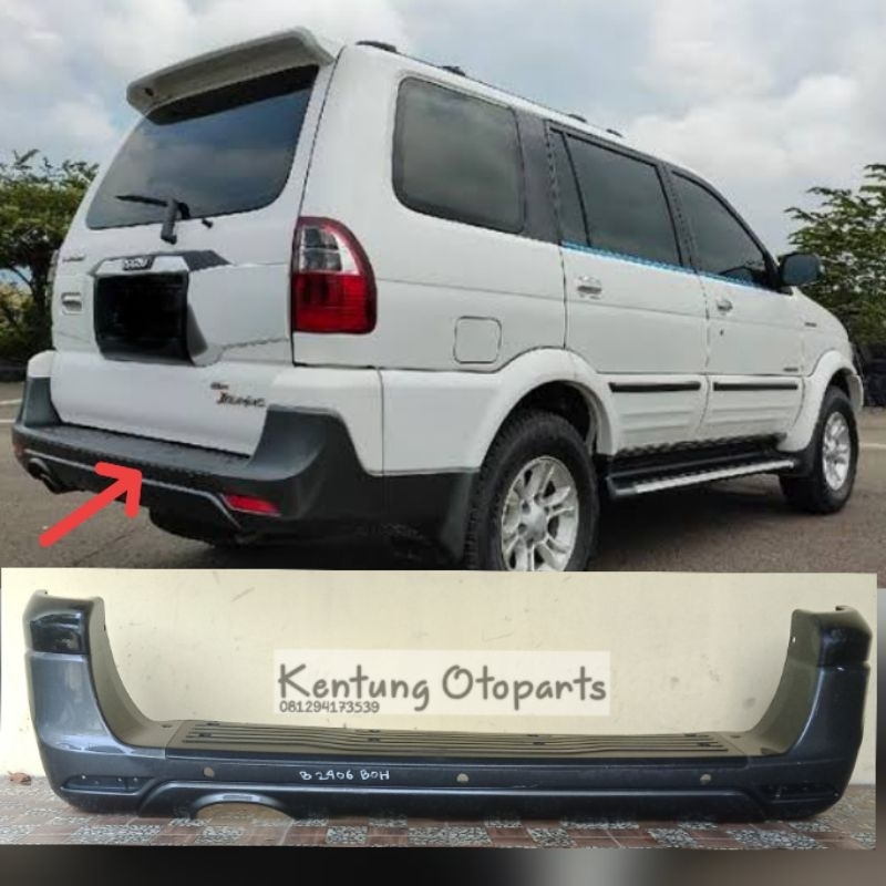 Jual Bumper Bamper Bemper Belakang Panther Touring 2014 - 2019 Isuzu ...