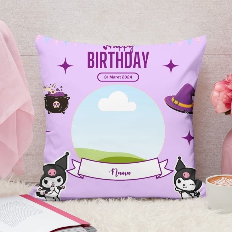 Jual Souvenir Birthday Hadiah Kado Ulang Tahun Bantal Foto Printing ...