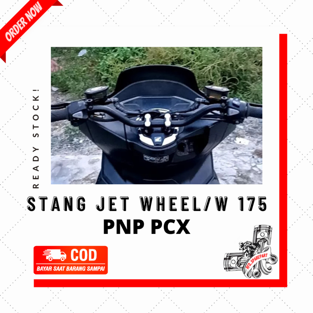Jual Stang Stir Model Jets2wheels Jet Wheel W 175 Pnp Pcx 150 160 ...