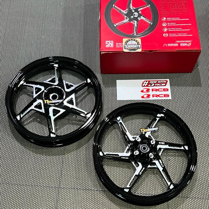 Jual Velg RCB Racing Boy CT600 CNC Wheel Vario 125/150 / 160 Cbs All Series Original | Shopee ...