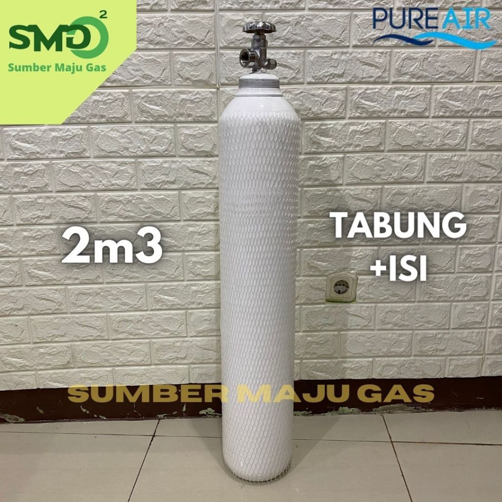 Jual Tabung Oksigen 2m3 + Isi Oksigen | Shopee Indonesia