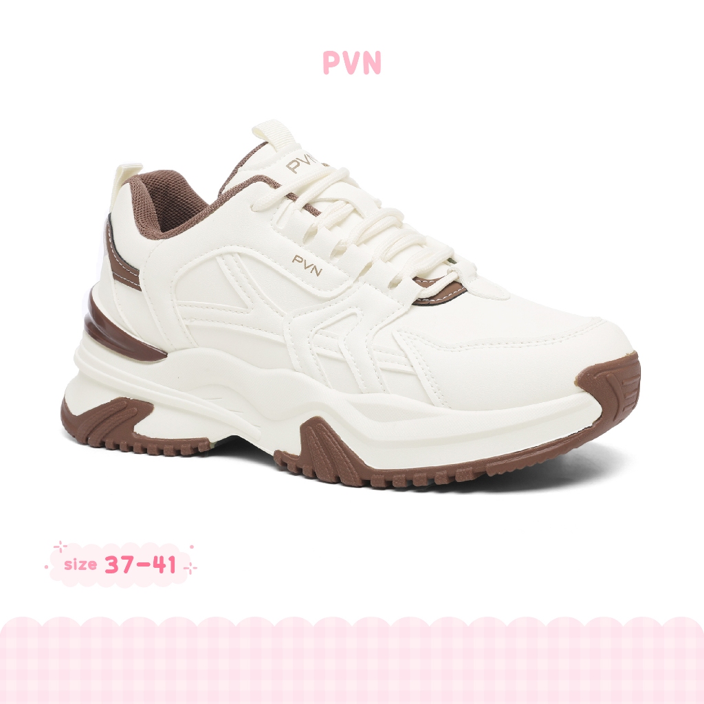 Jual PVN Dongjun Sepatu Sneakers Wanita Sport Shoes Choco 130 | Shopee ...