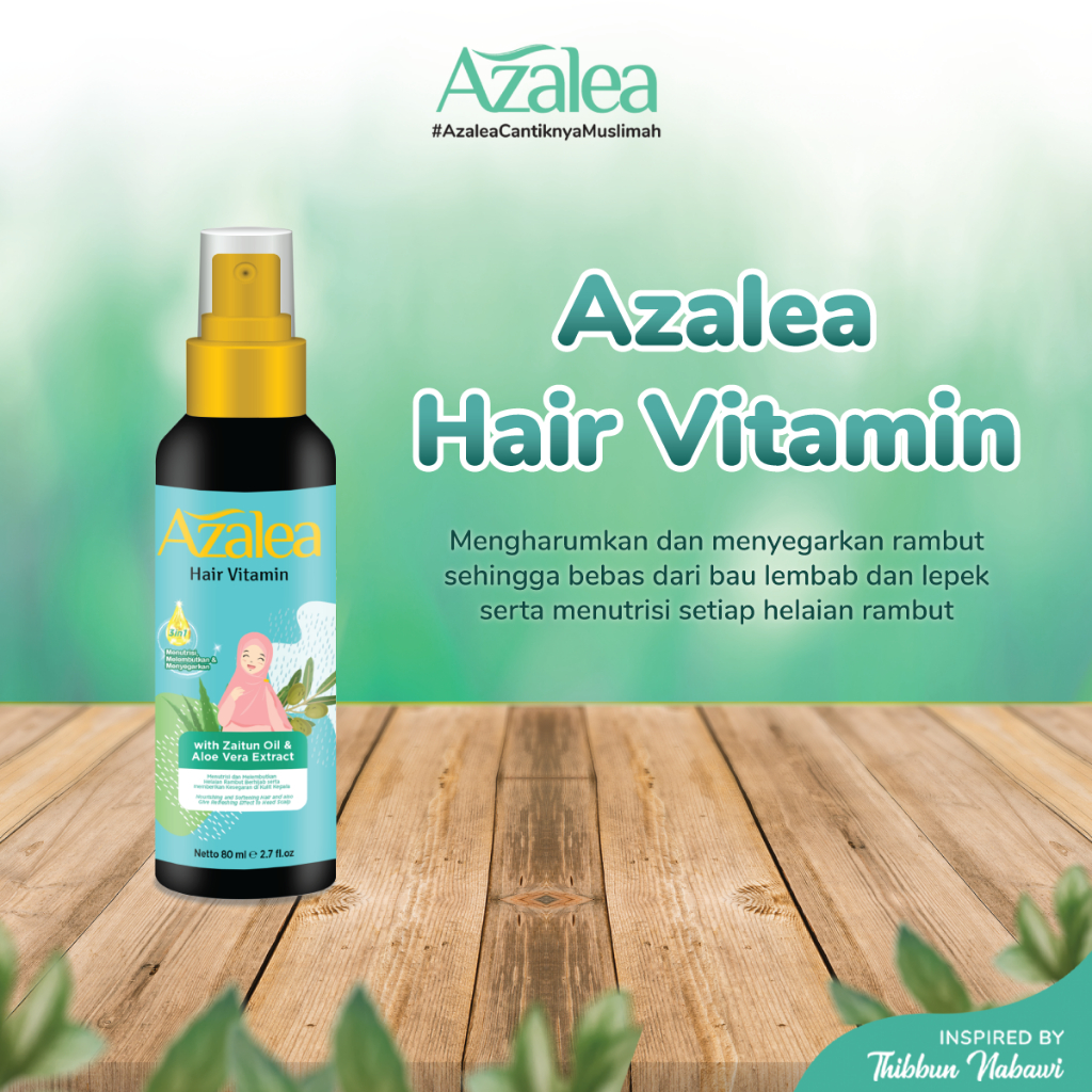 Jual Azalea Hair Vitamin 80 ML - Vitamin Rambut Kering | Shopee Indonesia