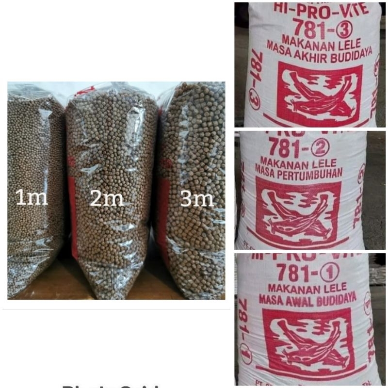 Jual Pellet terapung 781-1 781-2 781-3 782-4 hi pro vite pakan ikan ...