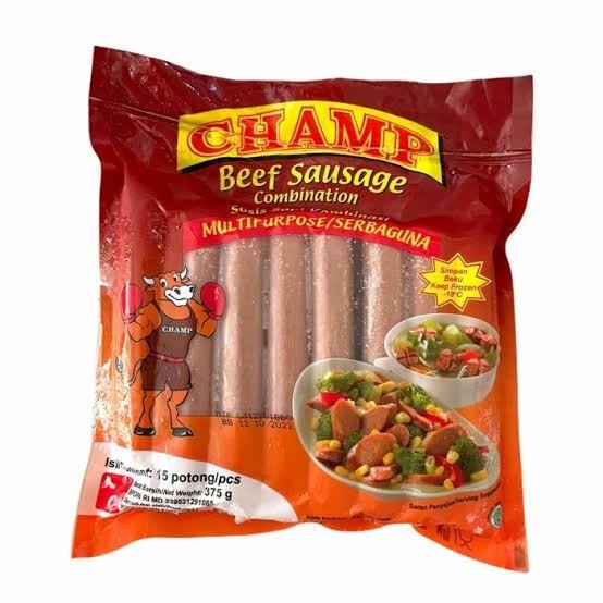 Jual CHAMP SOSIS SAPI BKS 375 GR (FROZEN FOOD) | Shopee Indonesia