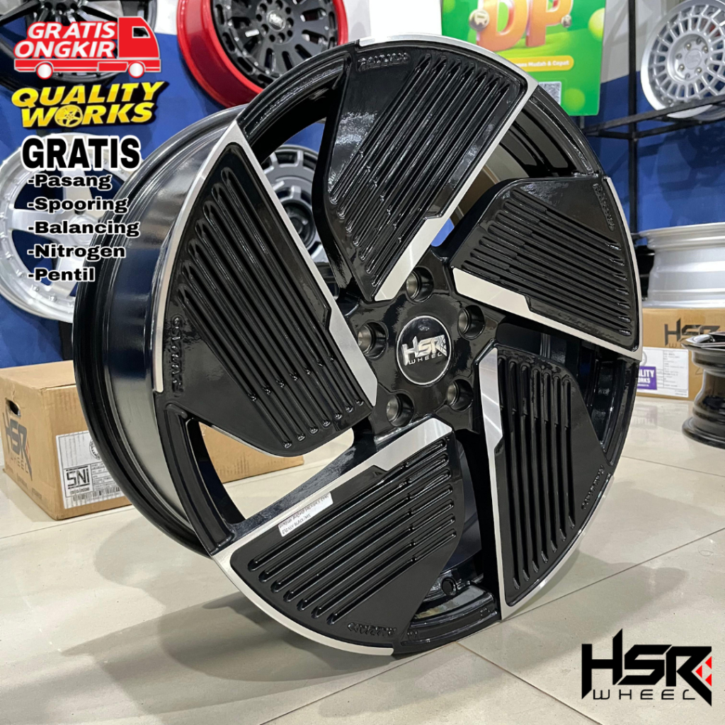 Jual Velg Racing Mobil Toyota Voxy Ring 18 Lebar 8 Et45 Velg Hsr Wheel Raijua | Shopee Indonesia