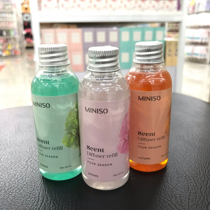 Jual Miniso Four Season Scent Diffuser Refill 60ml / isi ulang ...