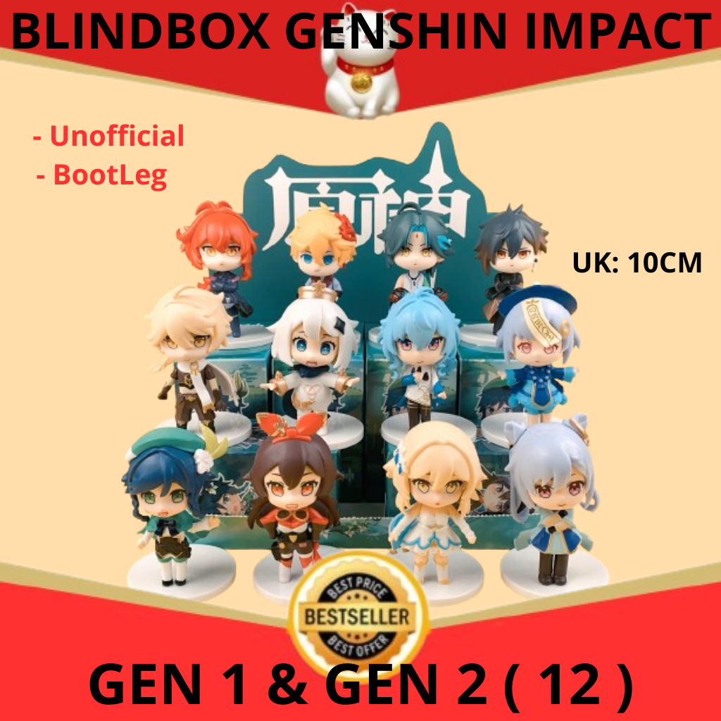 Jual BLIND BOX ANIMEE GENSHIN IMPACT CHARACTER ACTION FIGURE ANIME ...